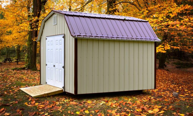 Lofted Gambrel Barns - Raber Storage Barns