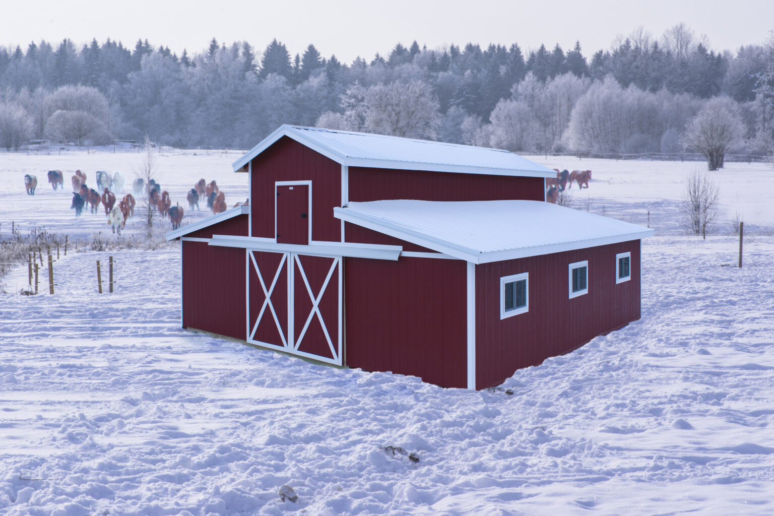 Monitor Horse Barns - Raber Storage Barns