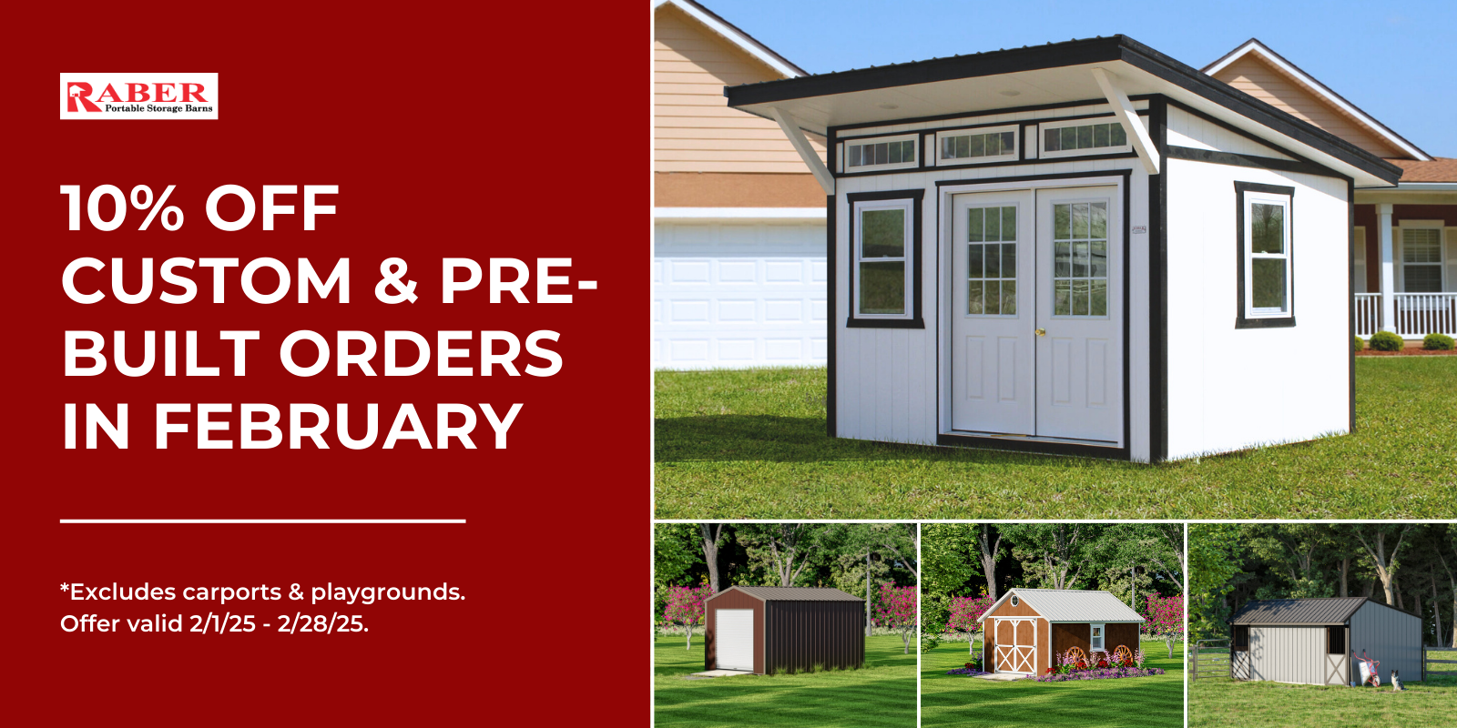 Horse Barns - Raber Storage Barns